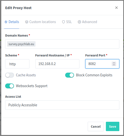 HomeLab 5: Docker install LimeSurvey and plugins, reverse proxy with Nginxpm and automate ...